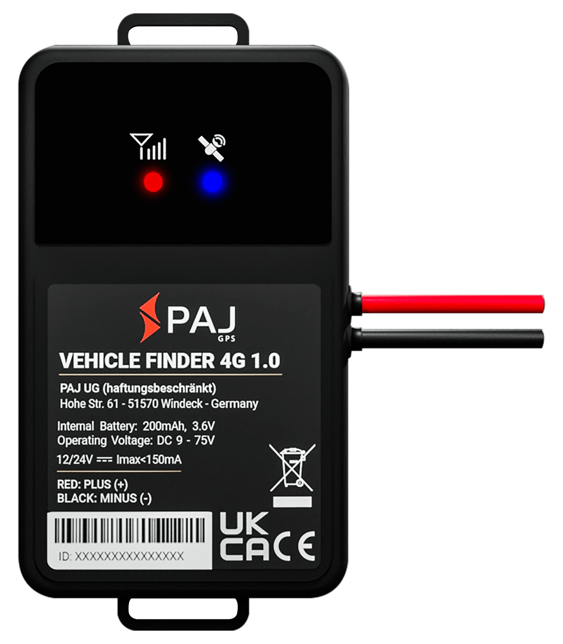 Manuale Uso VEHICLE Finder 4G 1.0 - PAJ GPS - Italia